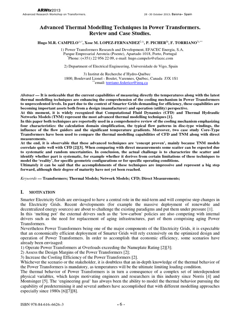 ARWtr2013 Advanced Thermal Modelling Techniques.v12-V2 | PDF
