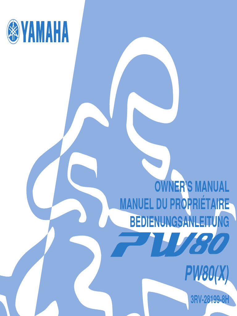 Manuel pw80 | PDF