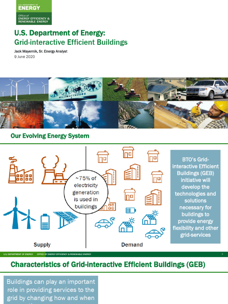 Jack Mayernik Grid Interactive Buildings | PDF | Electrical Grid ...