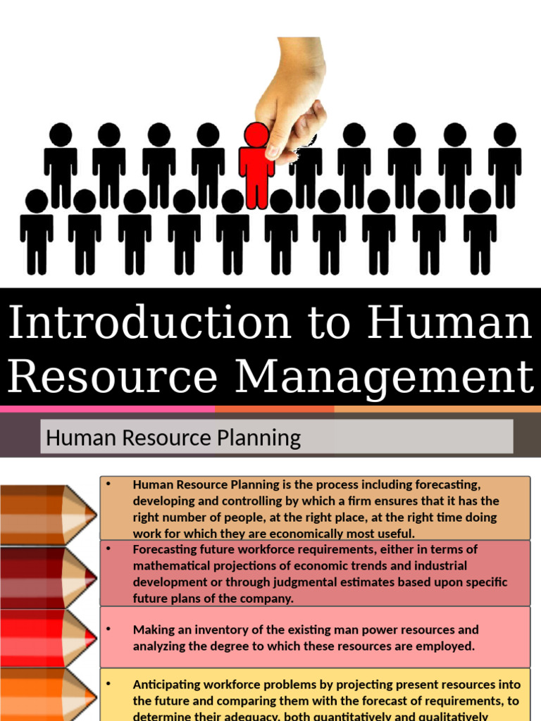 MHR PPT 3 HR Planning | PDF