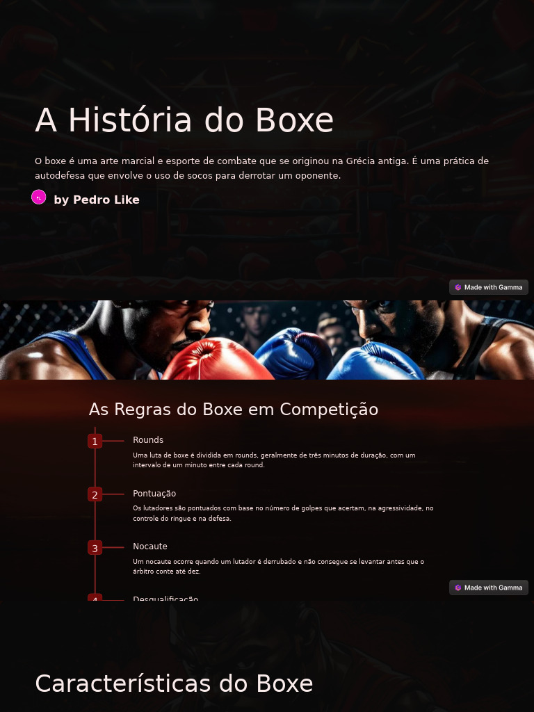 A Historia Do Boxe 2 | PDF