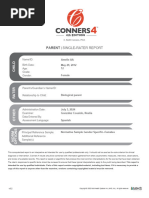 Conners 4 Table Template | PDF | Attention Deficit Hyperactivity ...