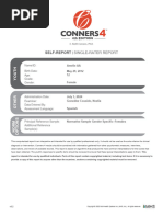 Conners 3rd - Self | PDF