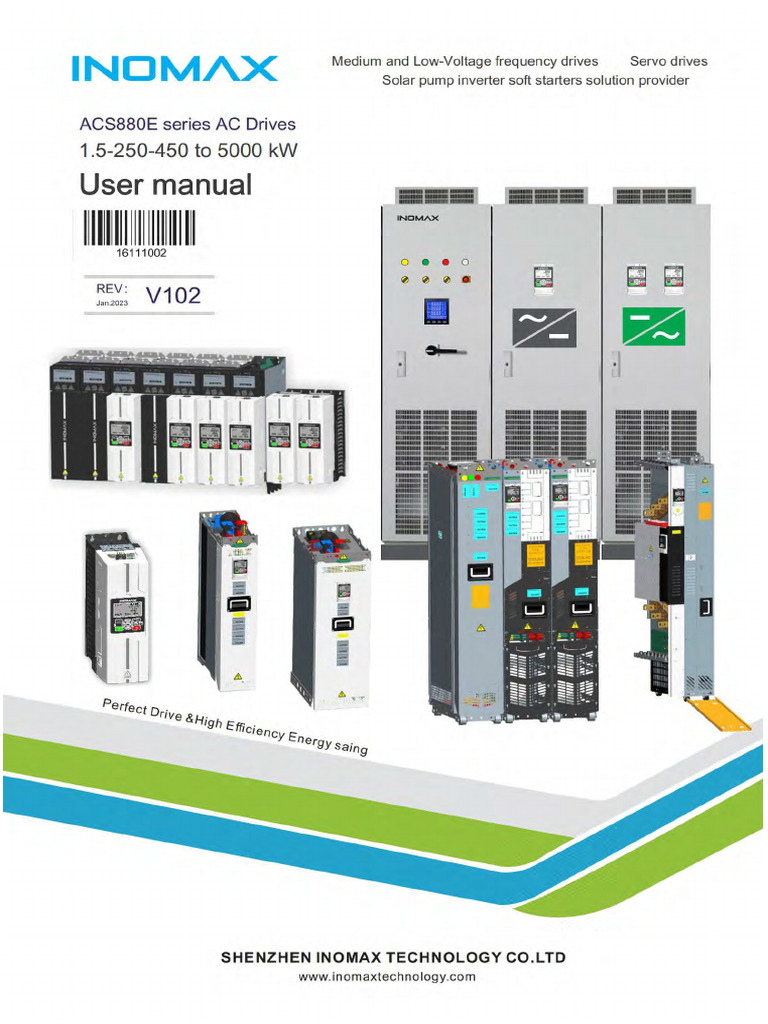 INOMAX ACS880 User Manual V232 | PDF