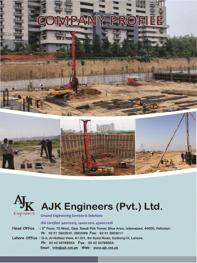 AJK Engineers - Company Profile | PDF