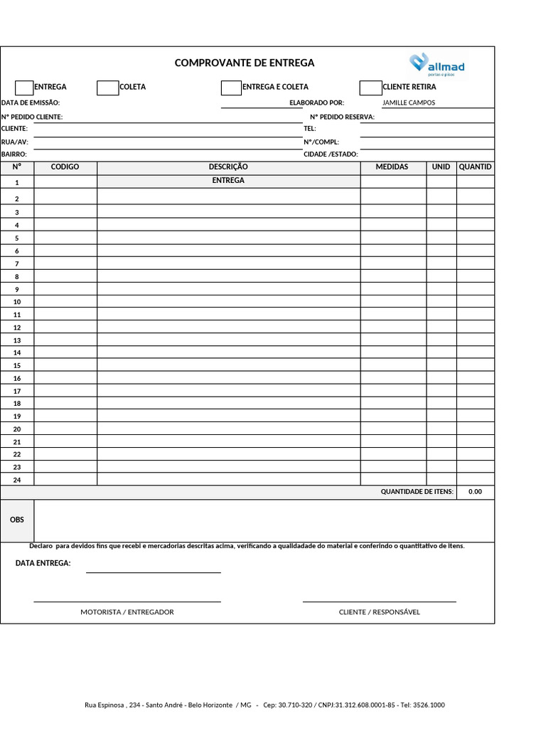 01 Comprovante Manual | PDF