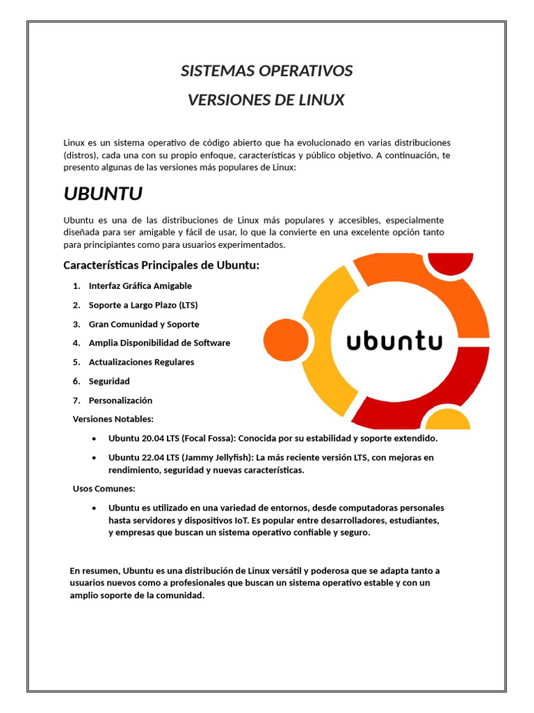 Sistemas Operativos | PDF