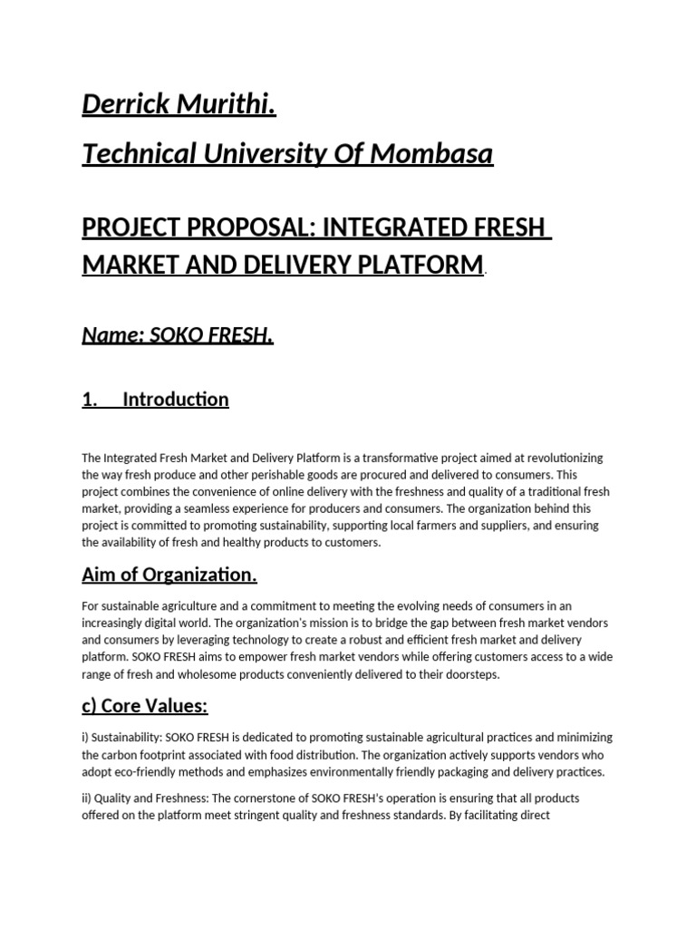 Project Proposal | PDF