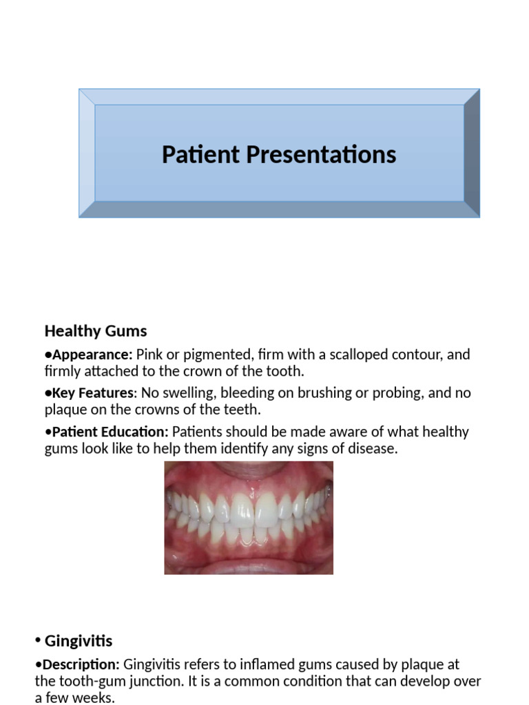 Presentation Perio 12 | PDF | Periodontology | Science & Mathematics