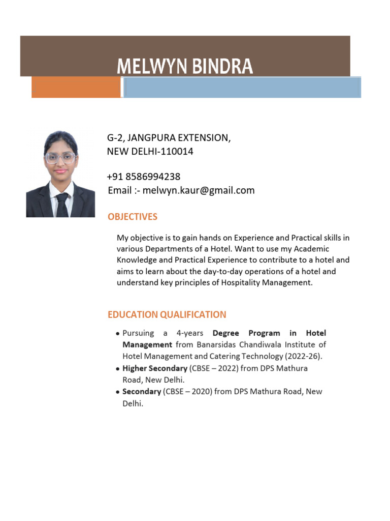 Melwyn Bindra | PDF