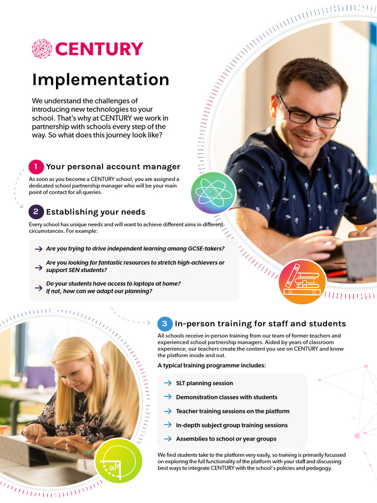 CENTURY Implementation Guide For Schools | PDF