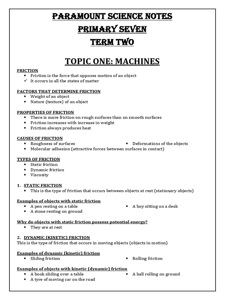 Paramount Science p7 | PDF