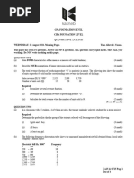 Auditing Assurance Past Papers - Combined 2024 | PDF