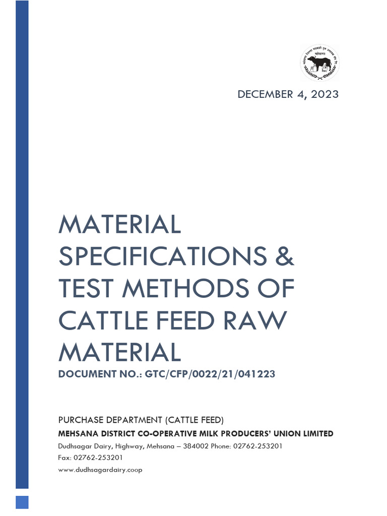 2024 CFP Part 2 B Specifications 04122023 | PDF