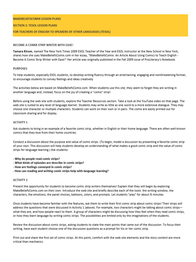 MBC Lesson Plan 2 | PDF