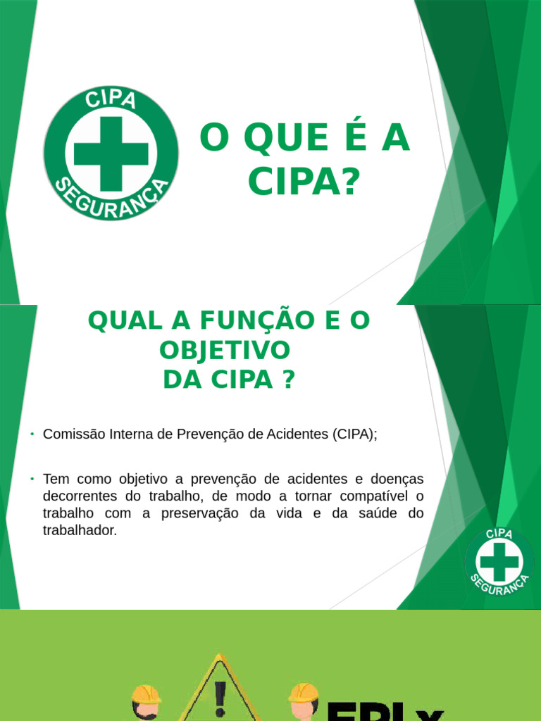 Apresentação CIPA e Brigada 2.0 | PDF