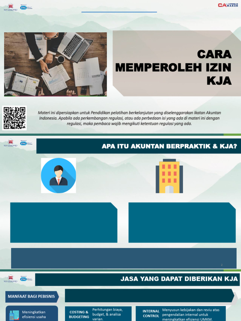 KA KJA IAI - Regulasi Memperoleh Izin KJA | PDF