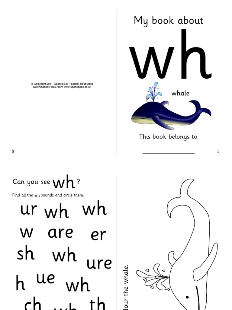 My Boo About: Whale | PDF