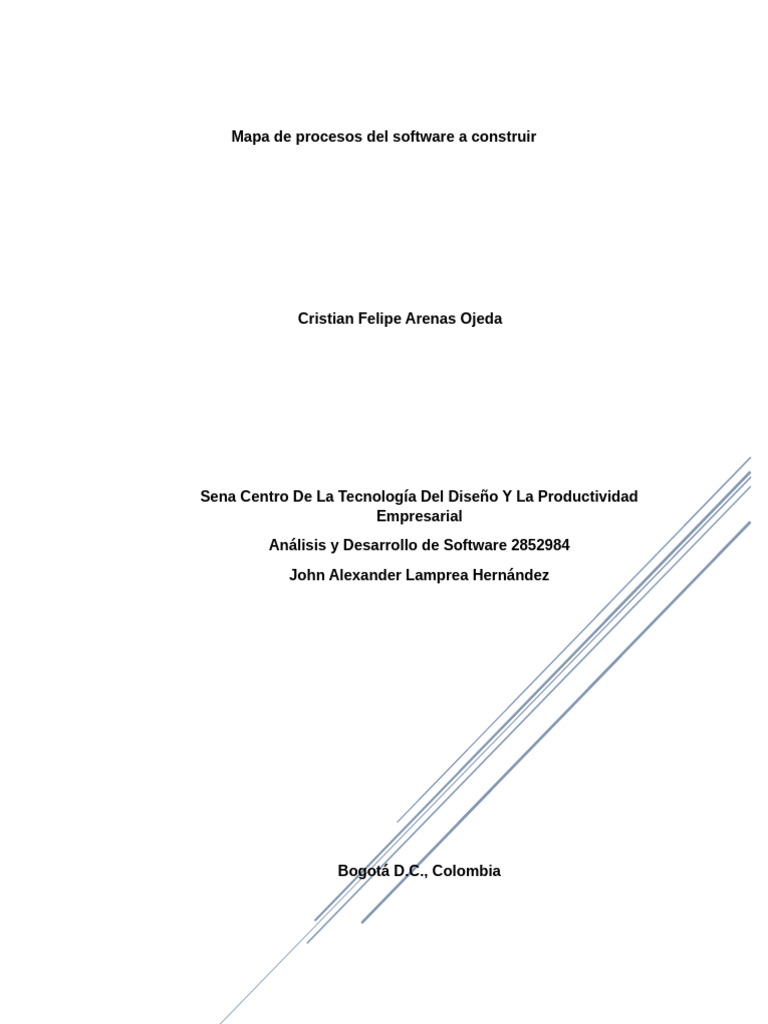 GA1-220501092-AA1-EV03 Mapa de procesos del software a construir | PDF