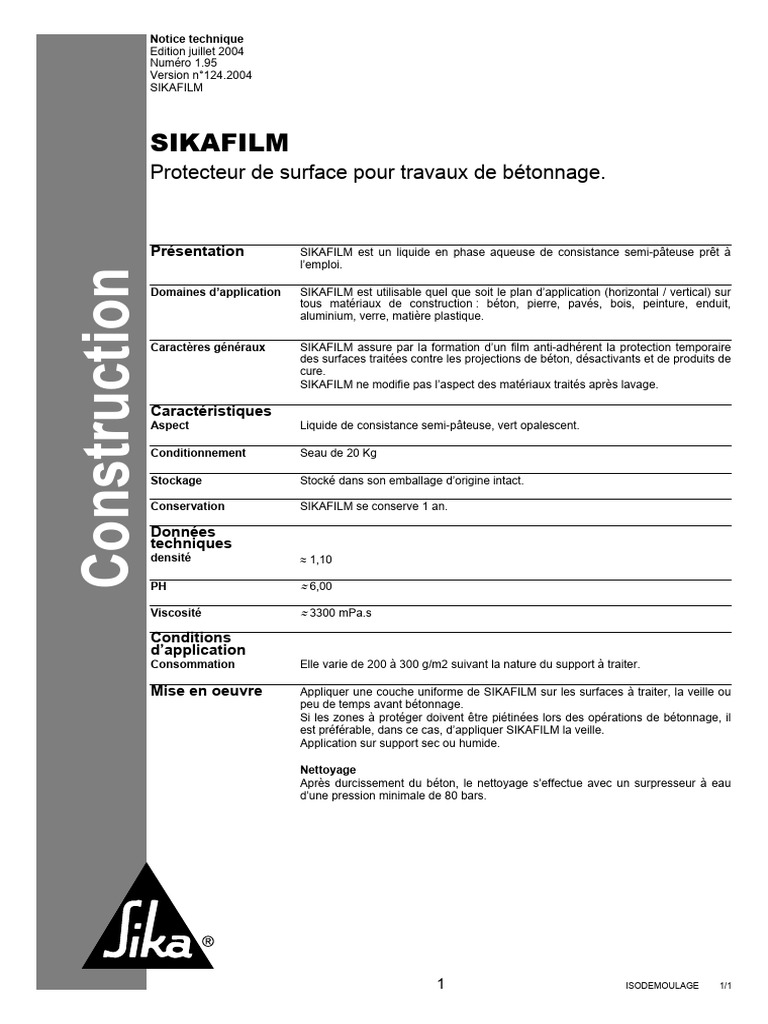 Sika Film | PDF