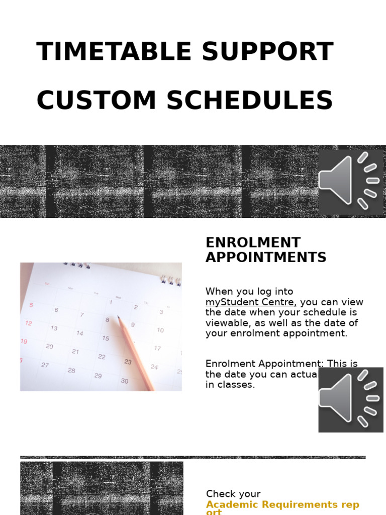 Custom Schedules April 2024 | PDF