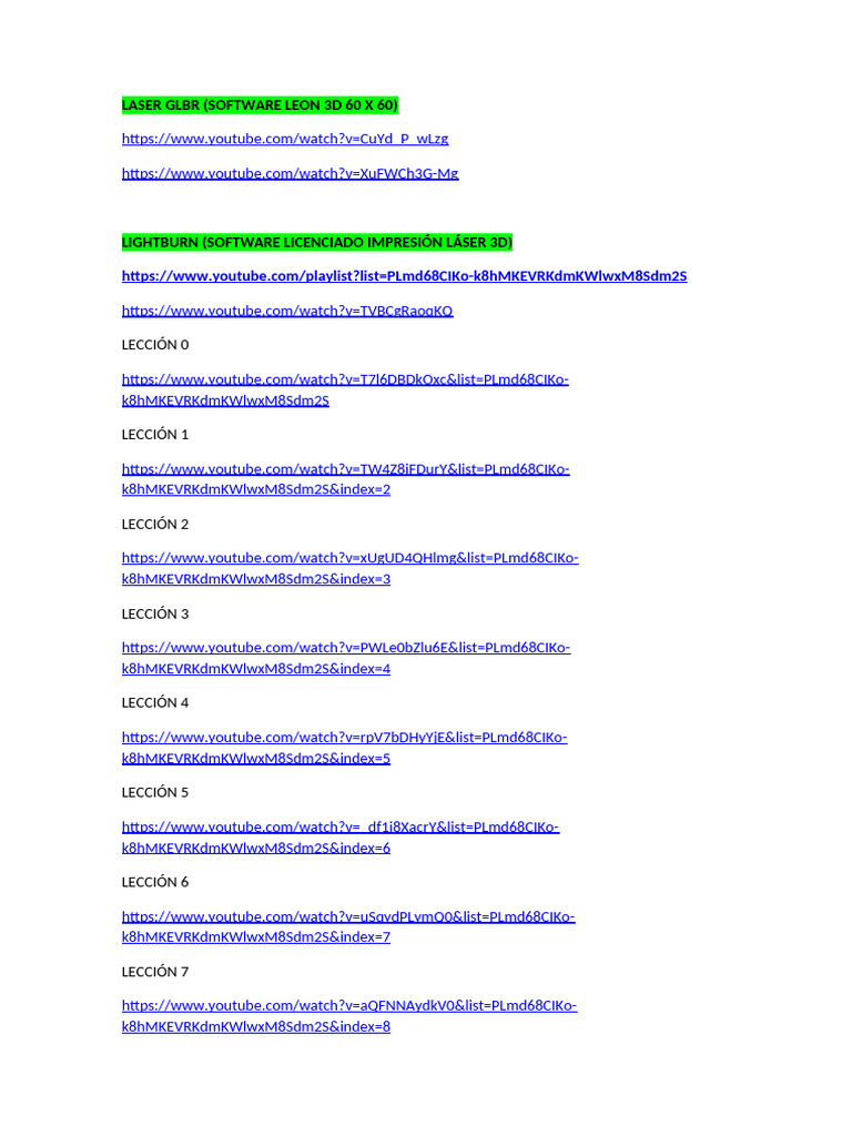 EJEMPLOS_YOUTUBE | PDF