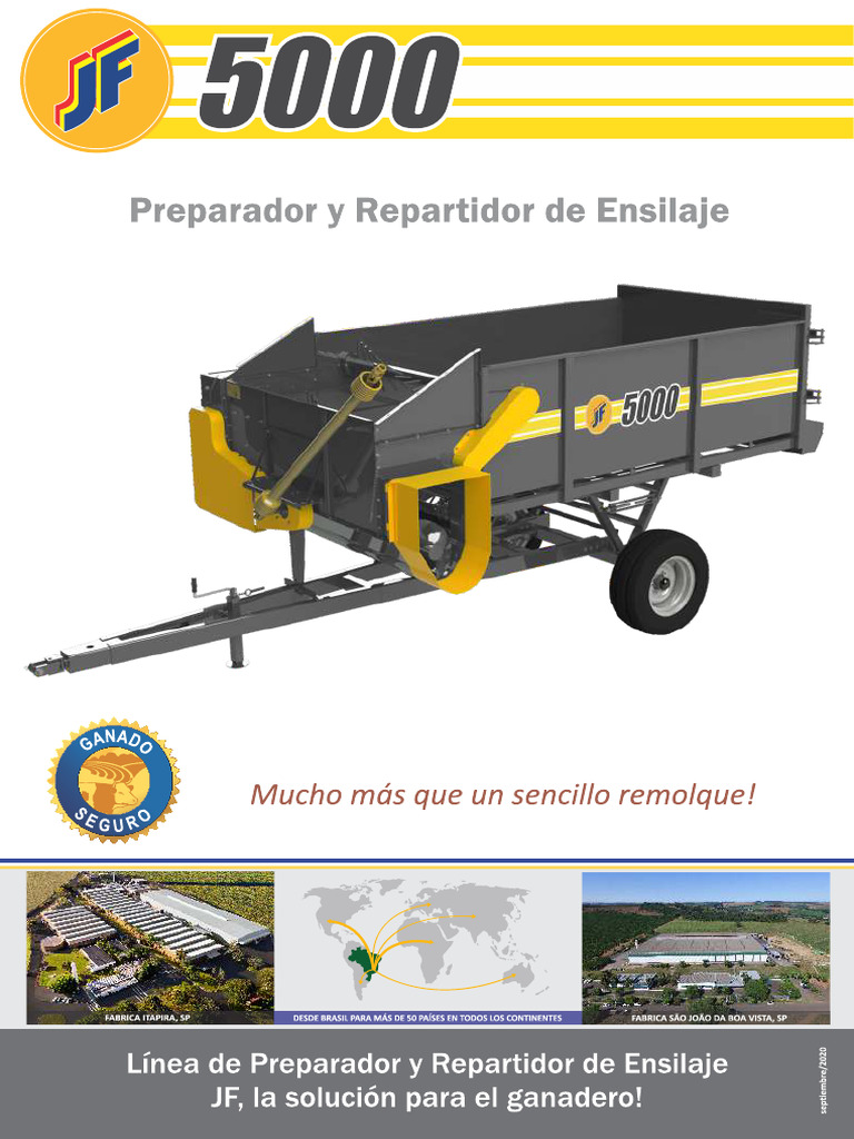 JF 5000 Vagon Forrajero | PDF