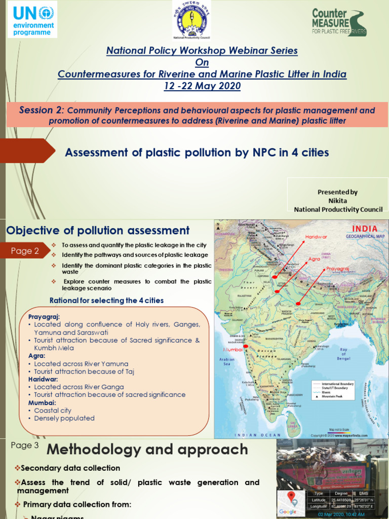 Assessment of Plastic Pollution in 4 Cities | PDF