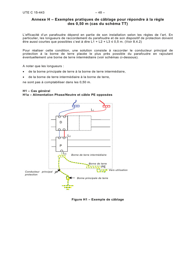 UTE - C - 15 - 443 Annexe H | PDF