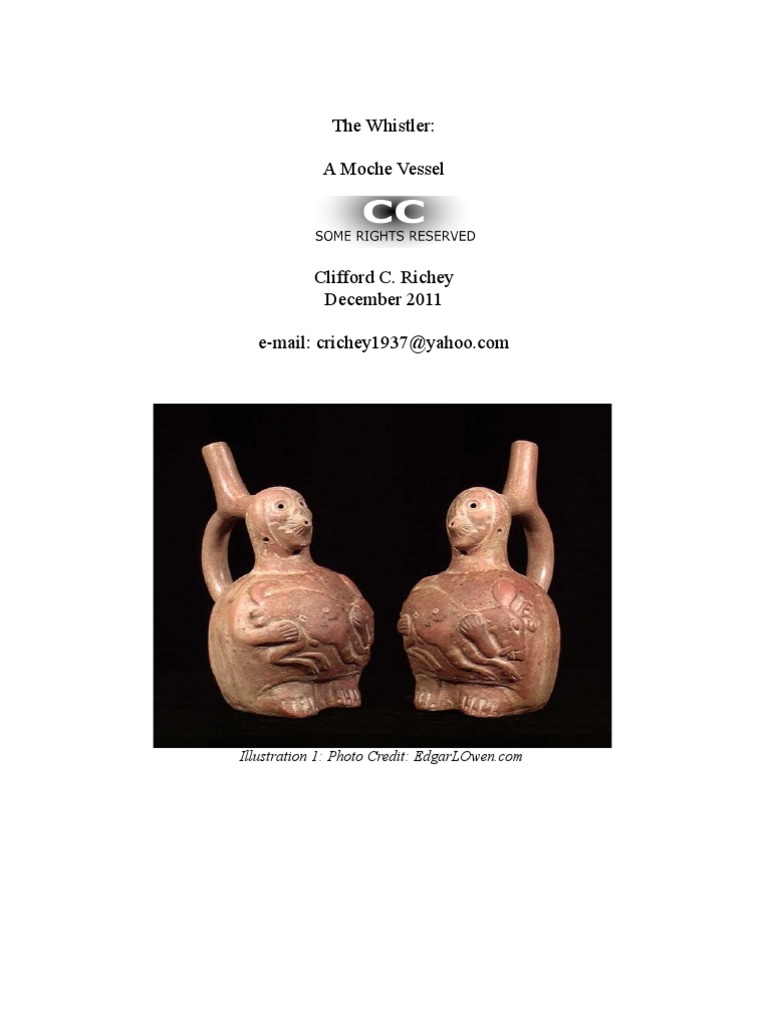 The Whistler: A Moche Vessel | PDF | Shape | Penis