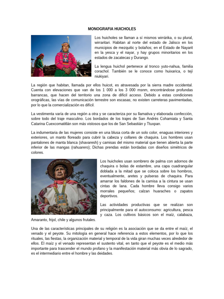 Huicholes | PDF