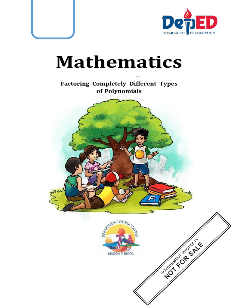 ON 1 Factoring Completely Different Types of Polynomials | PDF ...