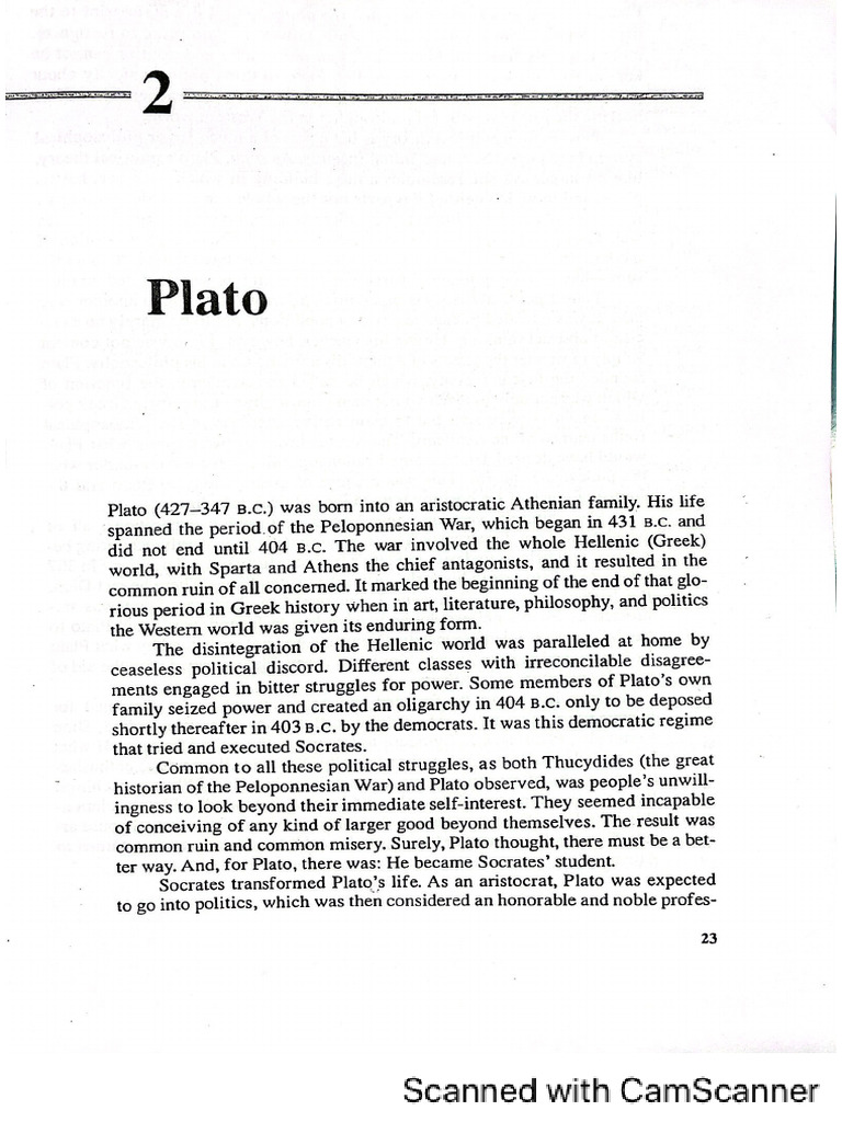 Plato | PDF