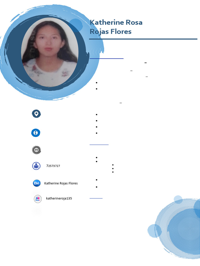 CV Katherine Rojas Flores Of | PDF
