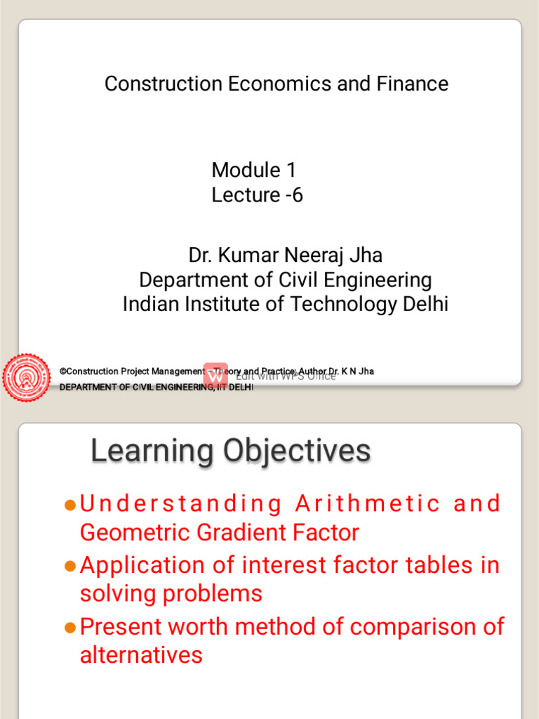 Nptel Lecture 6 | PDF