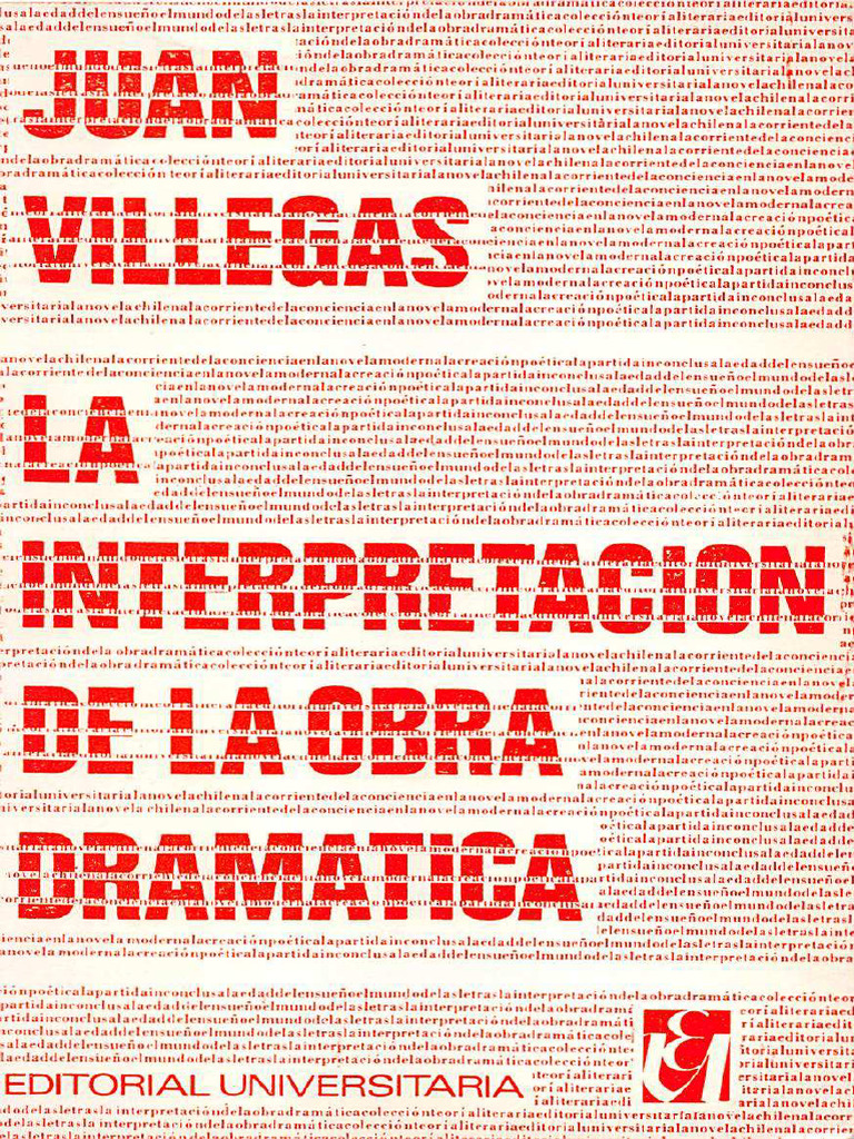 La - Interpretacion - de - La - Obra - Dramatica - CON ANOTACIONES | PDF