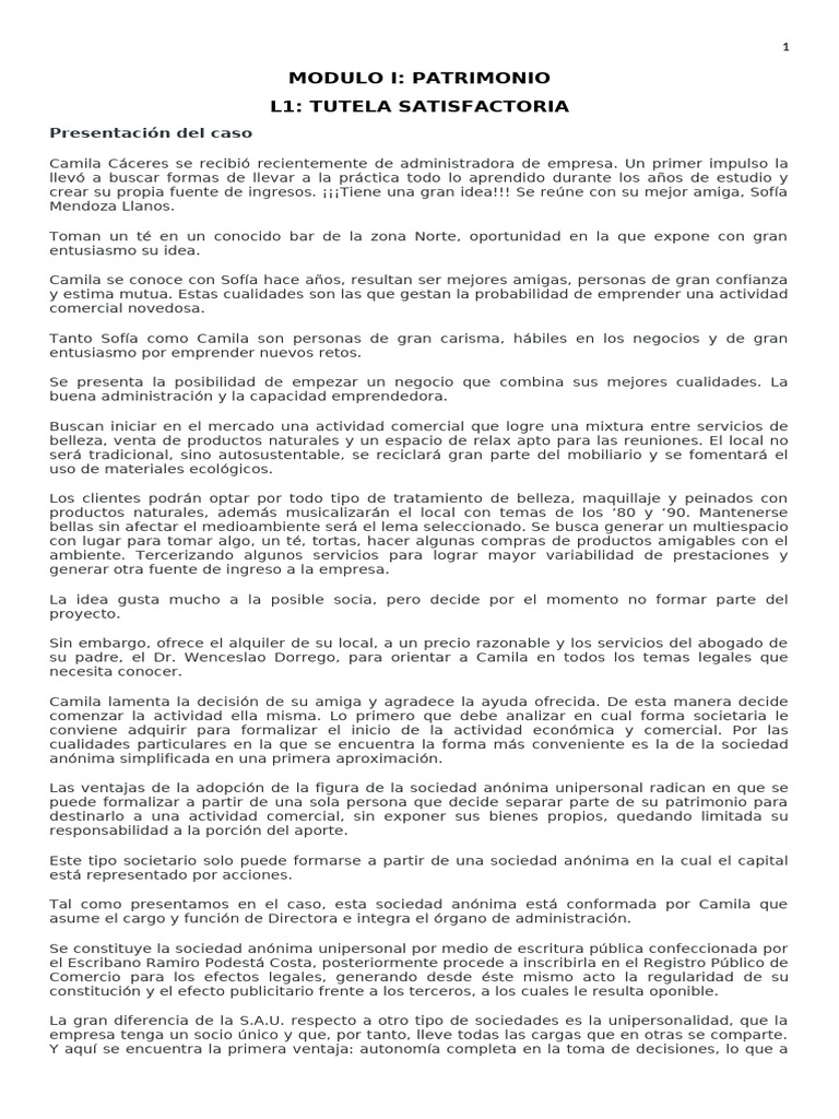 MODULO I Y II Canvas | PDF