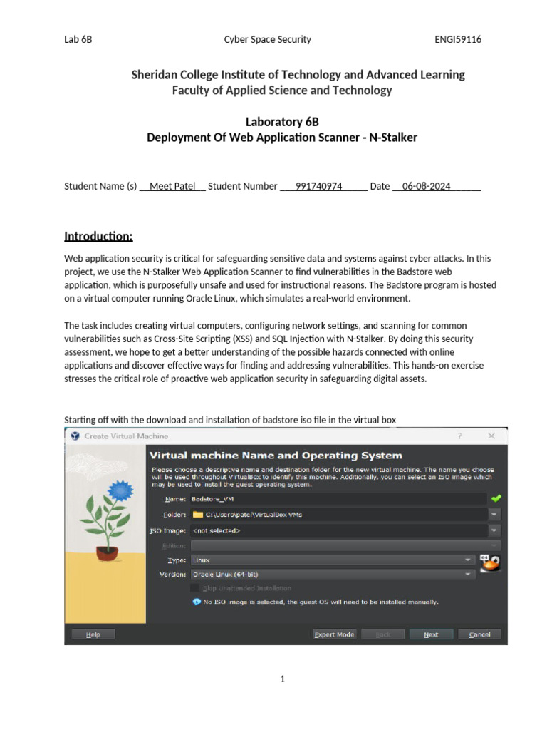 Lab 6B N Stalker Vulnerability Scanner Part 2 | PDF