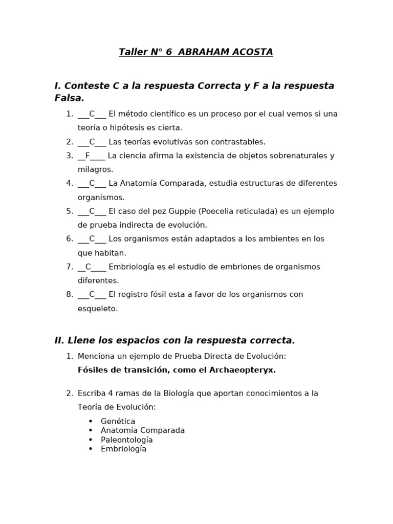 Taller N6 | PDF