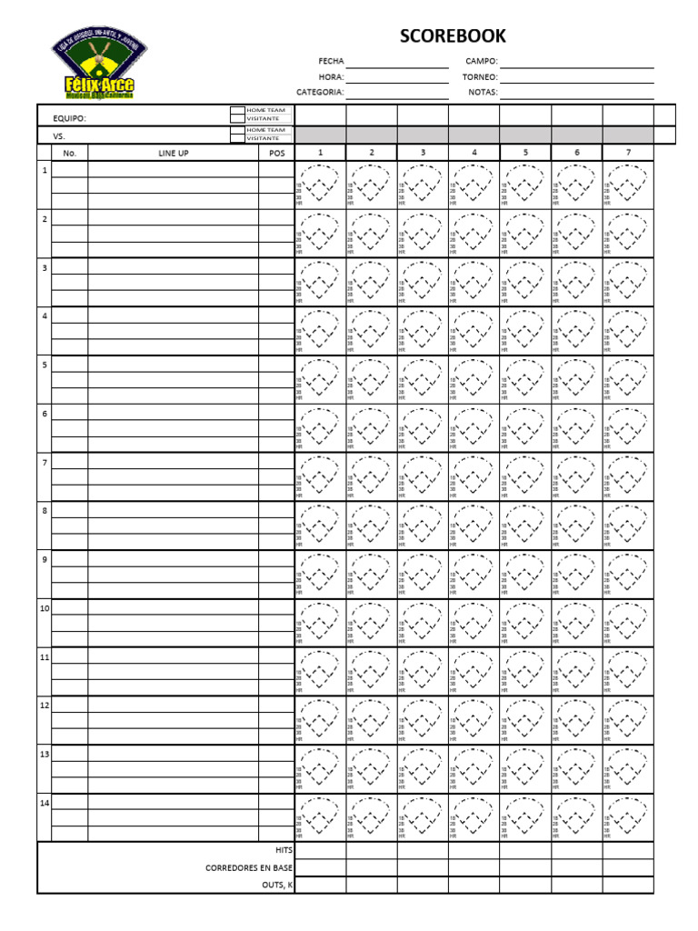 SCOREBOOK-FA (Tbol) | PDF