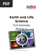 G11 MODULE WEEK 2-Earth Science | PDF | Earth | Oceans