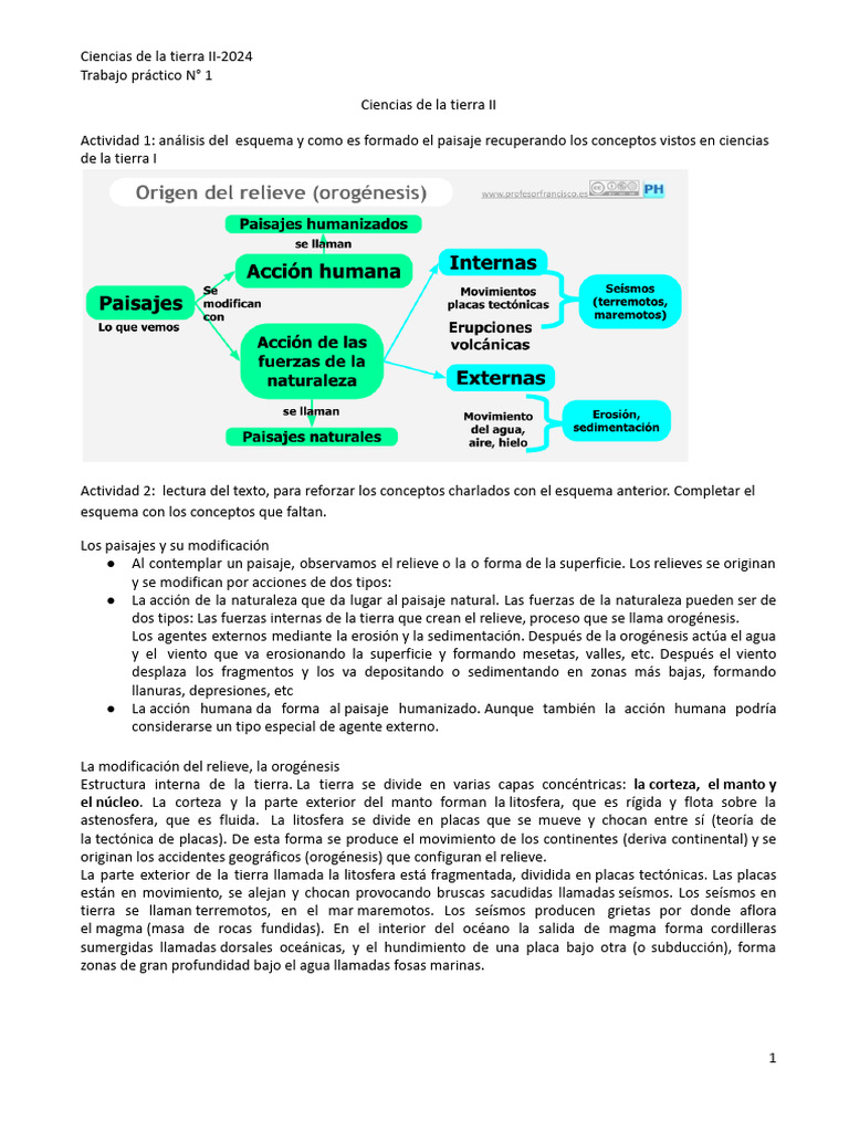 Ciencias de La Tierra 1 | PDF