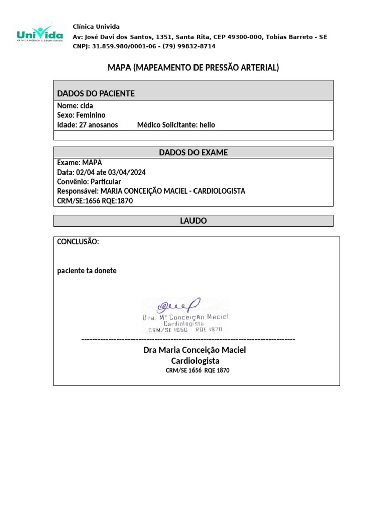 NOVO MODELO MAPA1 - para Mesclagem | PDF