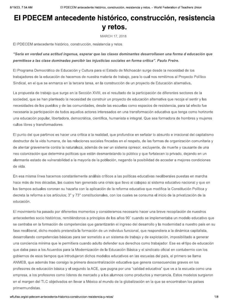 12 El Pdecem en México | PDF