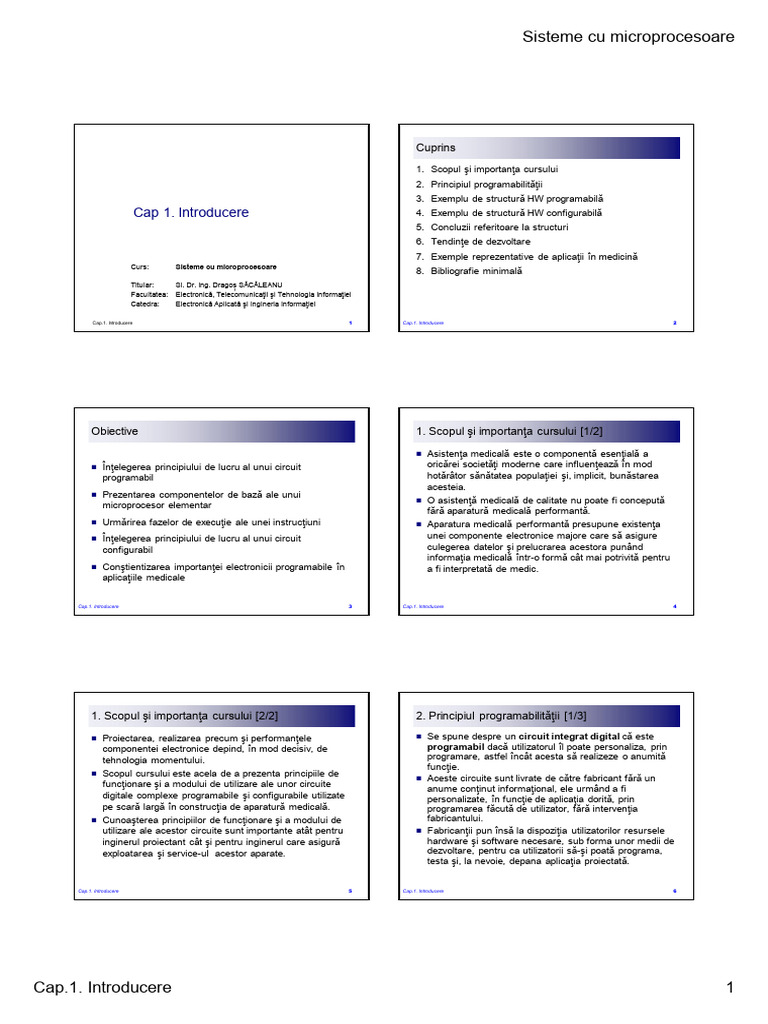 C1. Introducere | PDF