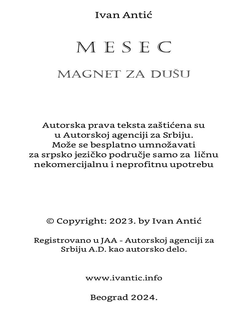 Mesec - Za Mobilne Uredjaje | PDF