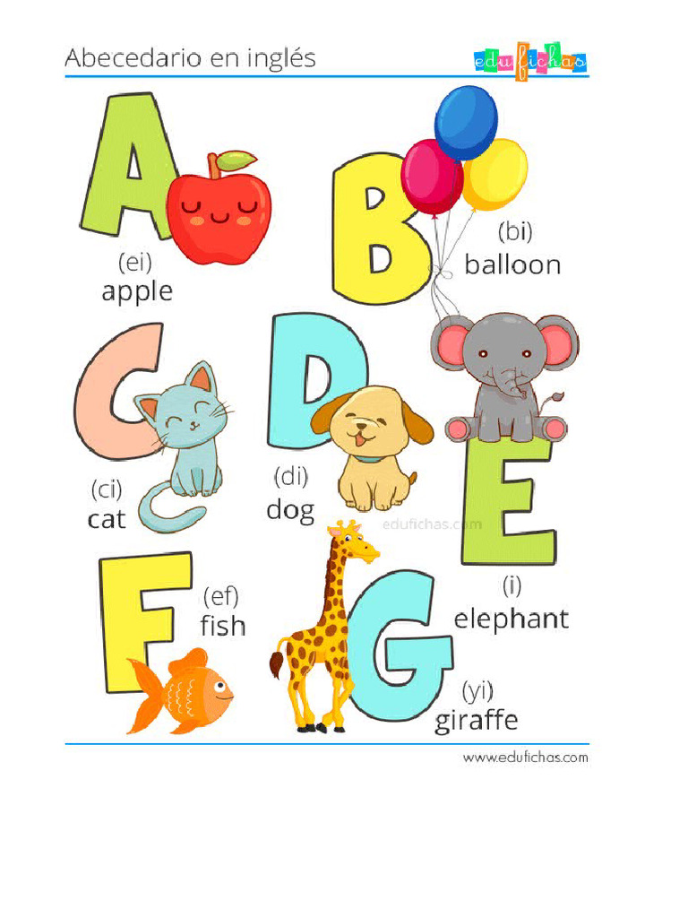 Abecedario en Ingles | PDF