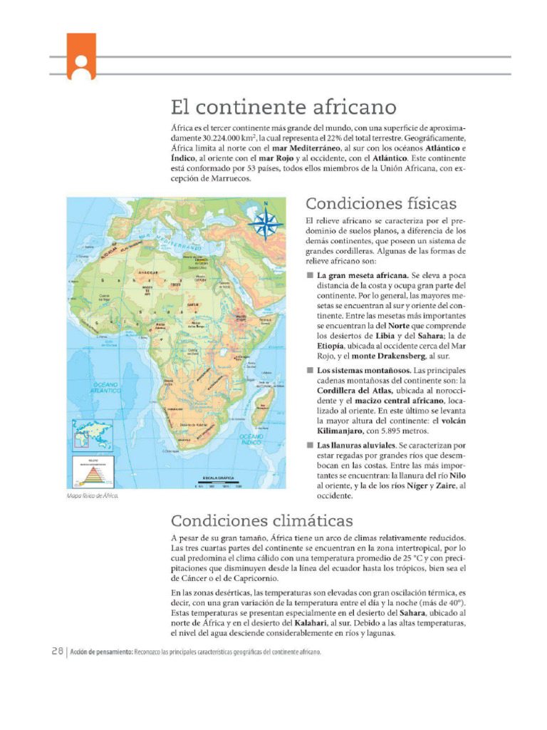 El Continente Africano | PDF
