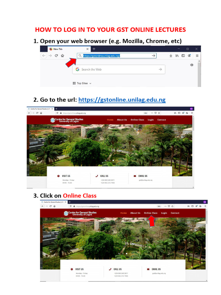 Gst Login Instruction Revised | PDF
