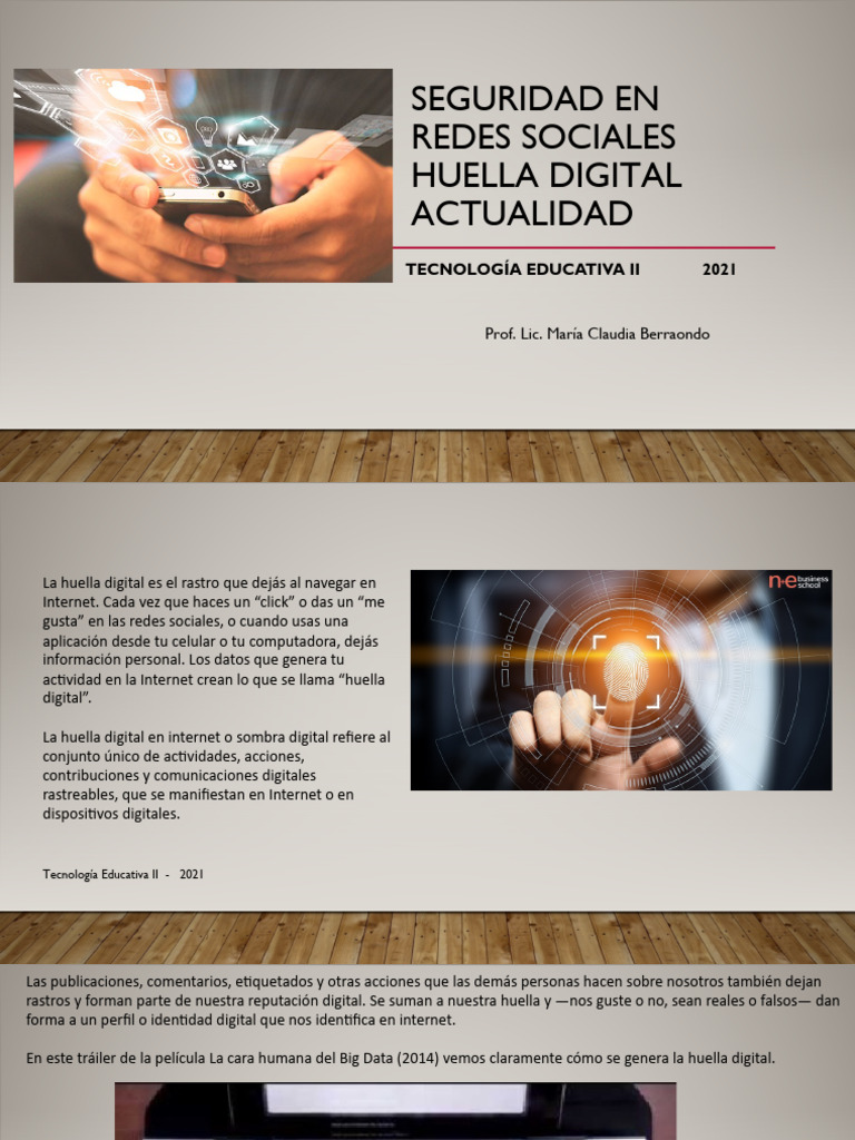 Clase 2 Huella Digital 2021 | PDF